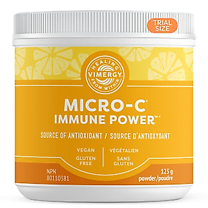 Vimergy Micro-C Immune Power TM * - 125g – 69 servings – 1000mg/serving – gentle form – Antioxidant Phytonutrients – immune & nerve support – benefits bone & cartilage – gluten-free – kosher – vegan