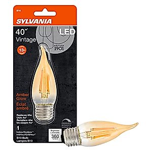 LEDVANCE 79580 1 LED Bulb, Medium Base, Amber