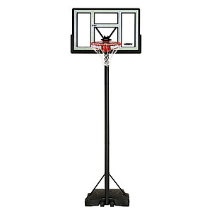 Fusion Courtside Portable Basketball System, 46 Inch Backboard