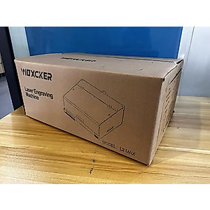 Laser Engraving Machine, Woxcker L2 MAX 5.5W Enclosure Laser Engraver, CNC Engraving Machine 0.01mm High Precision Laser Engraving and Cutting for Wood Metal Glass Suitable for Beginners