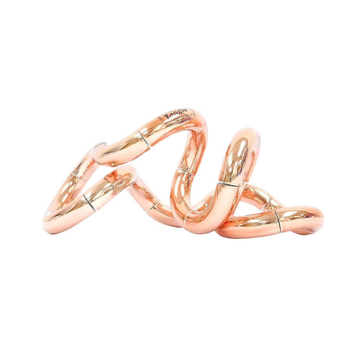Tangle® Palm Metallic 2-Pack Steel Silver and Rose Gold