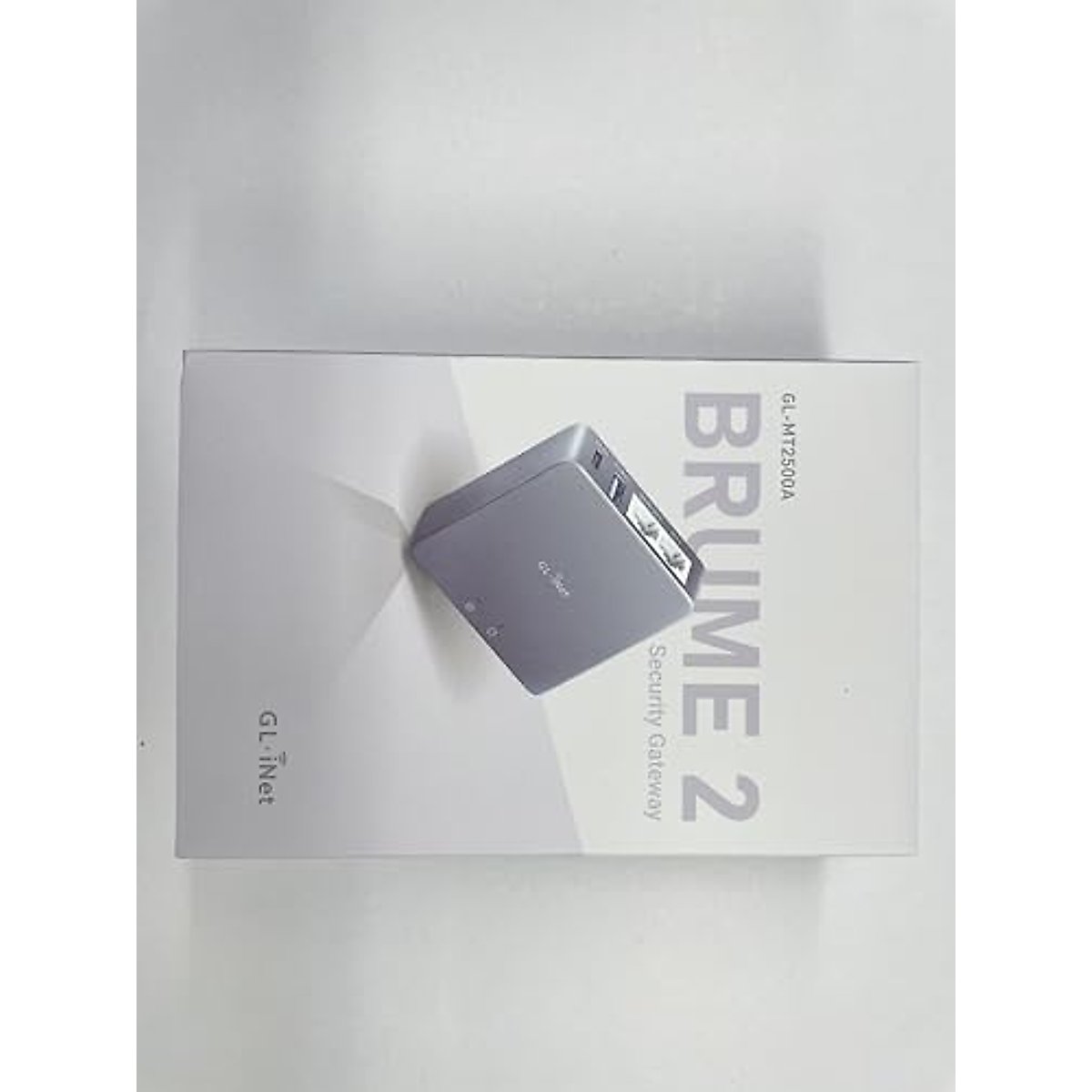 GL.iNet MT2500A (Brume 2) Mini VPN Security Gateway for Home Office and Remote Work-VPN Server&Client for Home and Office, VPN Cascading, Internet Security, 2.5G WAN, *NO Wi-Fi* (Aluminium Alloy Case)