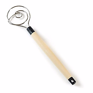 Brod & Taylor Dough Whisk - Heavy Duty Dishwasher-Safe Mixing Tool
