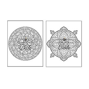 125 Mandalas: An Adult Coloring Book Featuring 125 of the World’s Most Beautiful Mandalas for Stress Relief and Relaxation (Mandala Coloring Books)