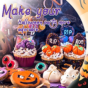 ACSUIT 12 Pack Halloween Tablecloths Rectangle Plastic 54 X 108 Inches Disposable Plastic Waterproof Decorative Table Covers for Halloween Parties and Decorations (Black,Orange,Purple)