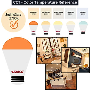 Satco S3241, 7 1/2W CAND Turn TIP CLR, 7.5 Watt CA5 Incandescent; Clear; 1500 Average Rated Hours; 40 Lumens; Candelabra Decorative Light Base; 120 Volt (25 Light Bulbs)