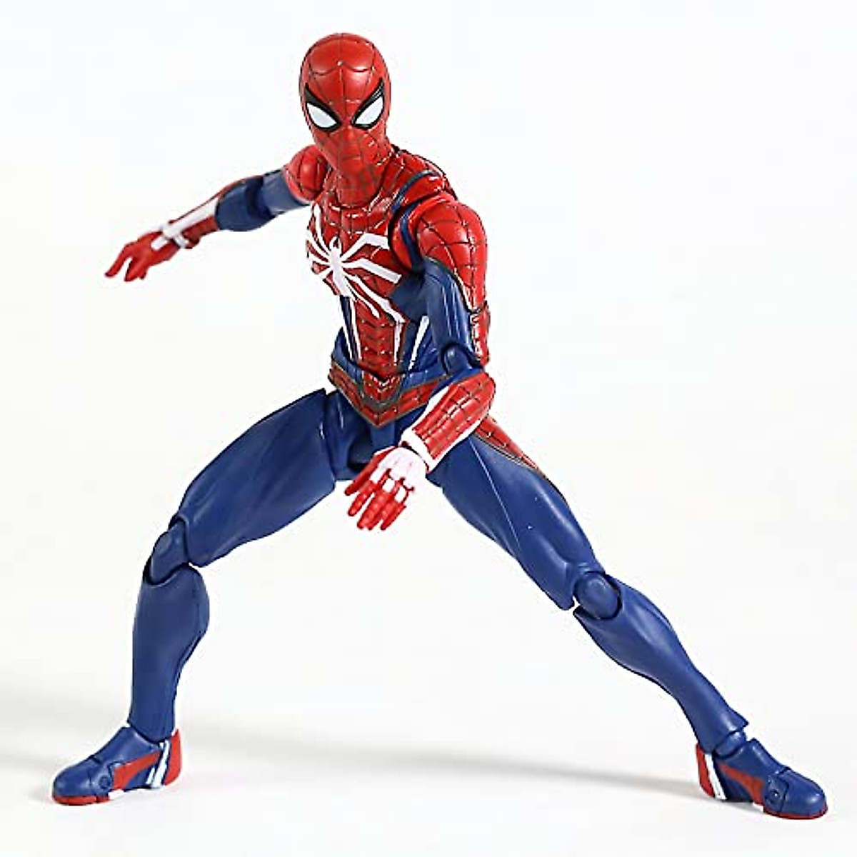 Figuarts for Spider Man Spider-Man Upgrade Suit PS4 Game Edition 6"/15 cm Joints Moveable Action Figure Collectable Model Ornaments Toy Box Set