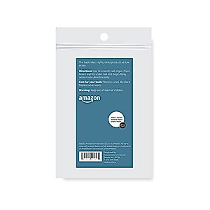 Amazon Basics Nail File Emery Boards, 50 Count, Brown