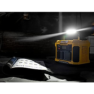 Togo Power Advance 350 Portable Power Station 120 Volt 330 Watt USB And Wireless Outlets, Auto Home and Solar Recharging, Yellow