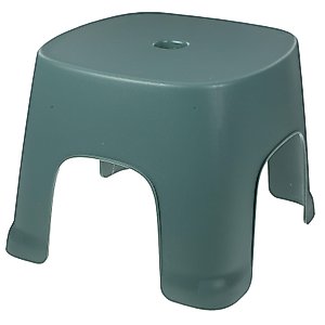 Yardenfun Plastic Toilet Step Stool for Bathroom Foot Stool for Adults Non Slip Design for Easy Access for Toilet and Sink Use Compact and Lightweight for Convenient Storage