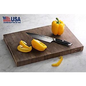 Cangshan | Thomas Keller Signature Collection Walnut End-Grain Cutting Board,12 x 18 x 1.5", Crafted in USA
