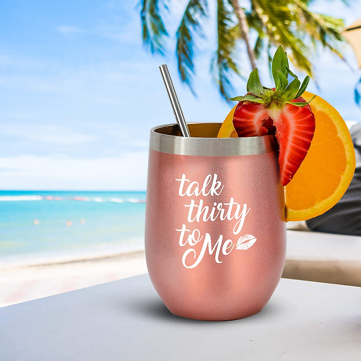 NewEleven 30th Birthday Gifts For Her Women - 1994 30th Birthday Decorations For Women Her - 30 Year Old Birthday Idea Presents For Women, Her, Daughter, Girlfriend, Friends, Sisters - 12 Oz Tumbler