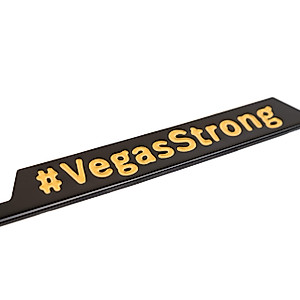 Vegas Strong License Plate Frame - Las Vegas License Plate Protector - Vegas Golden Knights Colors