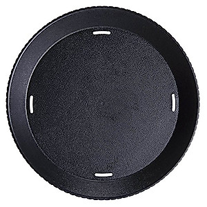 G.E.T. RB-880-BK Round Serving Basket with Base and Drainage Slots, 10.5", Black (Set of 12)