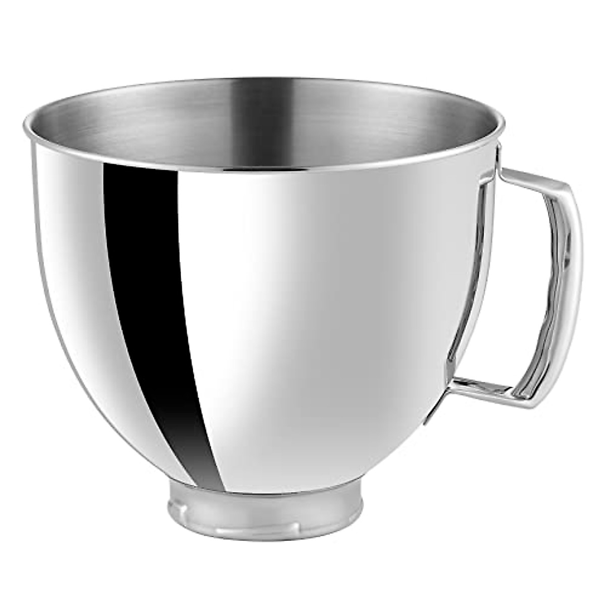 Ulticor 5 QT Stainless Steel Mixer Bowl Compatible With KITCHENAID TILT-HEAD STAND MIXERS 4.5-Quart (4.3 L) And 5-Quart (4.7 L) (Stainless Steel)