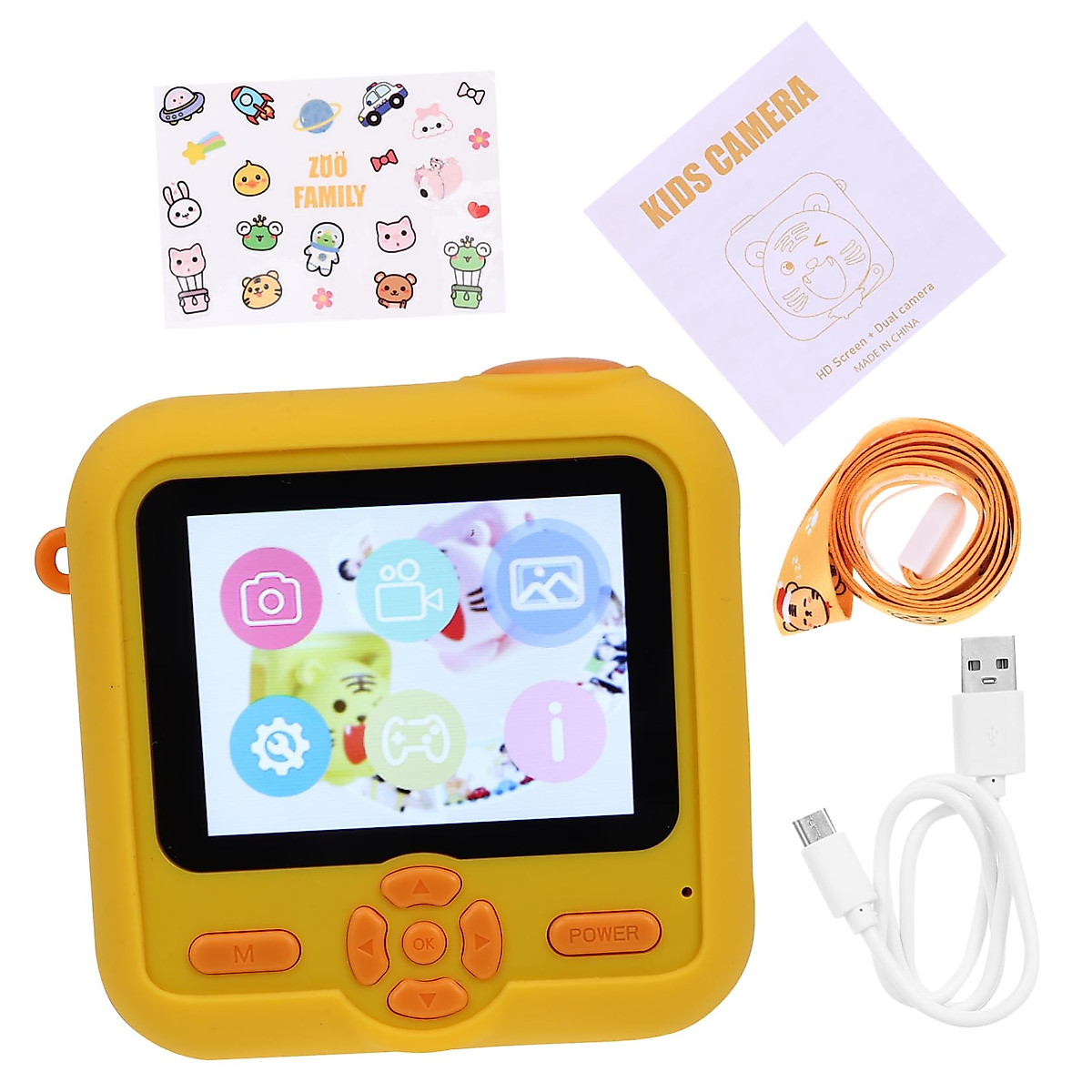 ibasenice Cartoon Children's Camera Toys Camera for Kids Mini Room Children Camera Kids Camera 5 Year Old Boy Toddler Digital Camera Abs