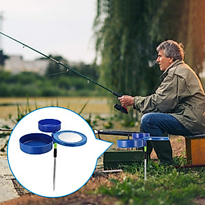 BESPORTBLE Box Bait Tray Bait Box Fishing Bait Storing Case Bait Hook Case Fishing Accessories Holder Fishing Lure Case Fish Tackle Storage Fishing Lure Hook Holder