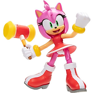 Sonic the Hedgehog Sonic 4" Action Figure 2 Pack - Modern Tails & Modern Amy