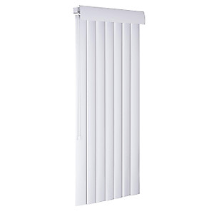 LOTUS & WINDOWARE Smooth Curved Vertical, 66 by 84-Inch, White