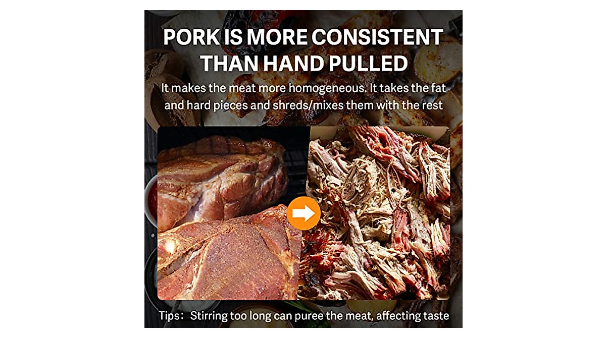 Stainless Steel Pork Puller for Quick Meat Shredding