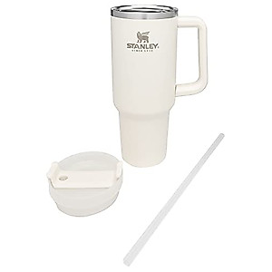 Stanley Adventure Quencher Travel Tumbler 40 oz Pack of 1 Cream Color