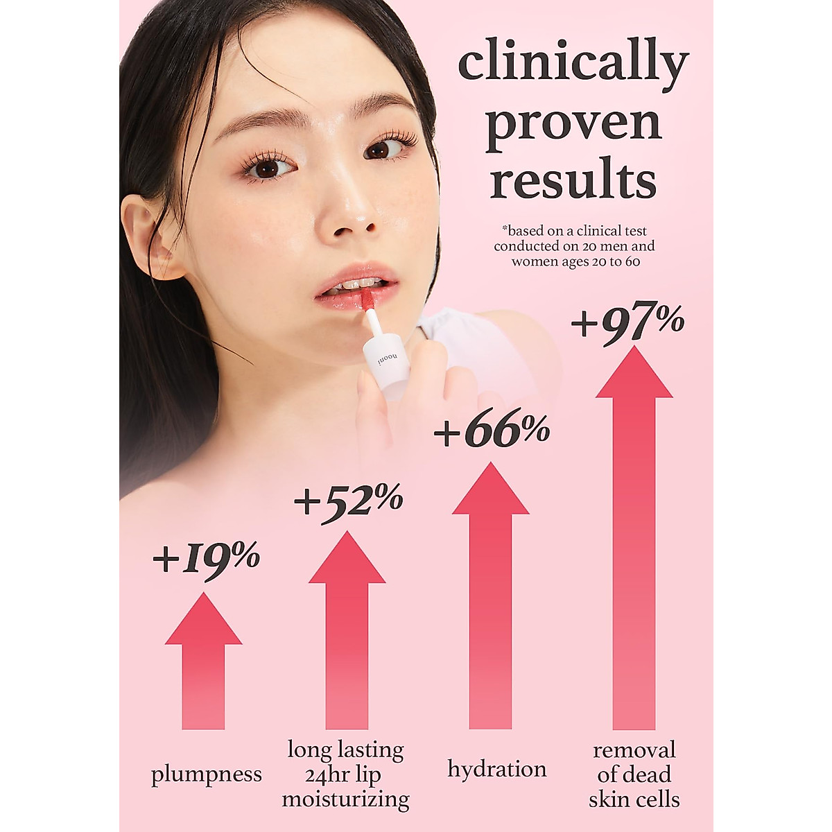 NOONI Korean Lip Oil - Appleplum | Lip Stain, Gift, Long-Lasting, Moisturizing, Plumping, Revitalizing for Dry Lips, Waterproof, No Peel Off, Korean Lip Tint, Red Tinted Lips, 0.12 Fl Oz