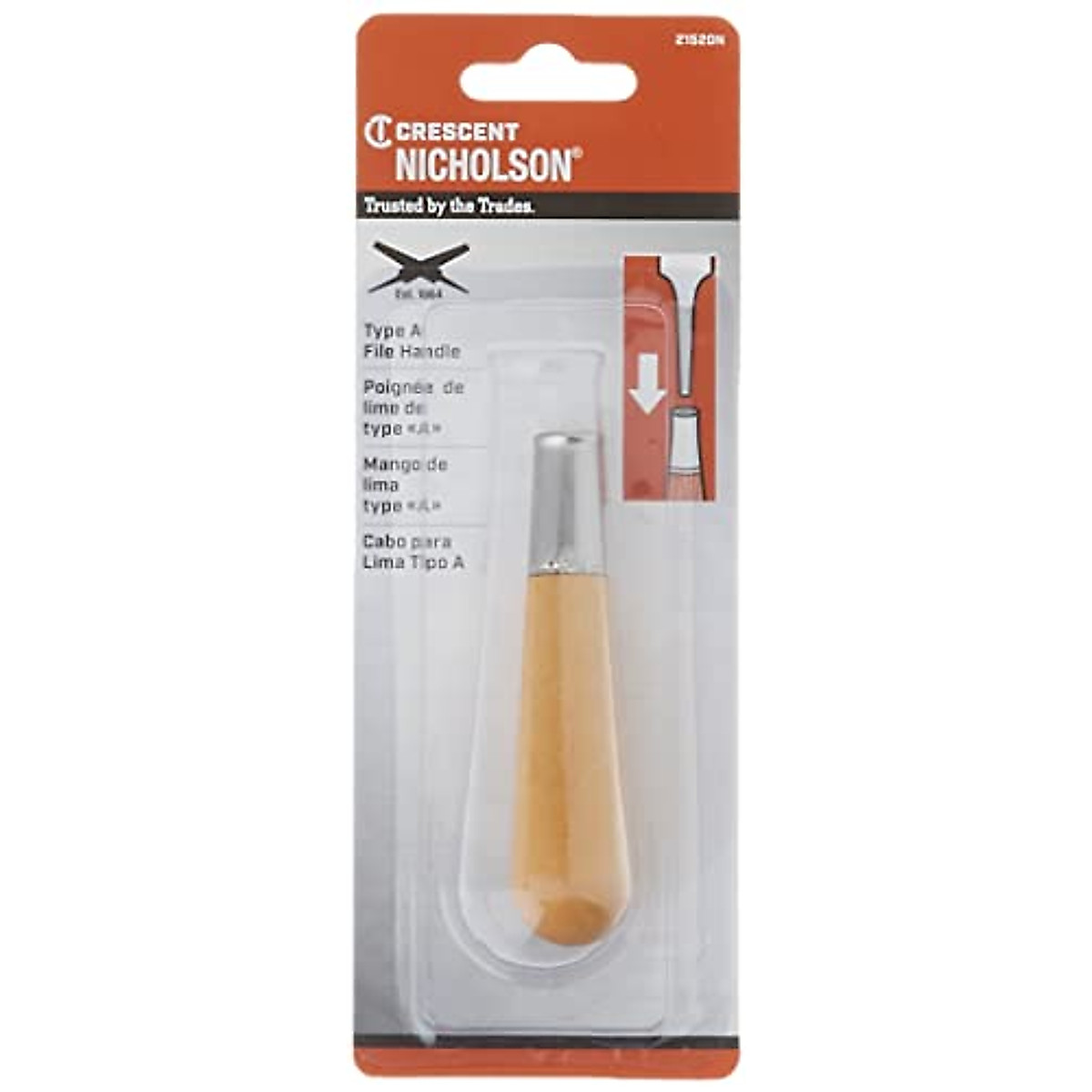 Nicholson 21520N Wooden Handle Type A