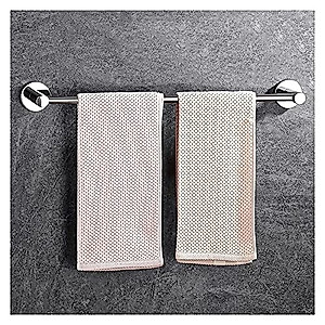 TOWEL BAR RACK Towel Rack Bathroom Single Towel Storage Rack Towel Bars,Stainless Steel Polished Finish Towel Rod,Wall Mounted Towel Holder Shelf for Toilet and Kitchen Dish Clothsbathroom Hardware/50