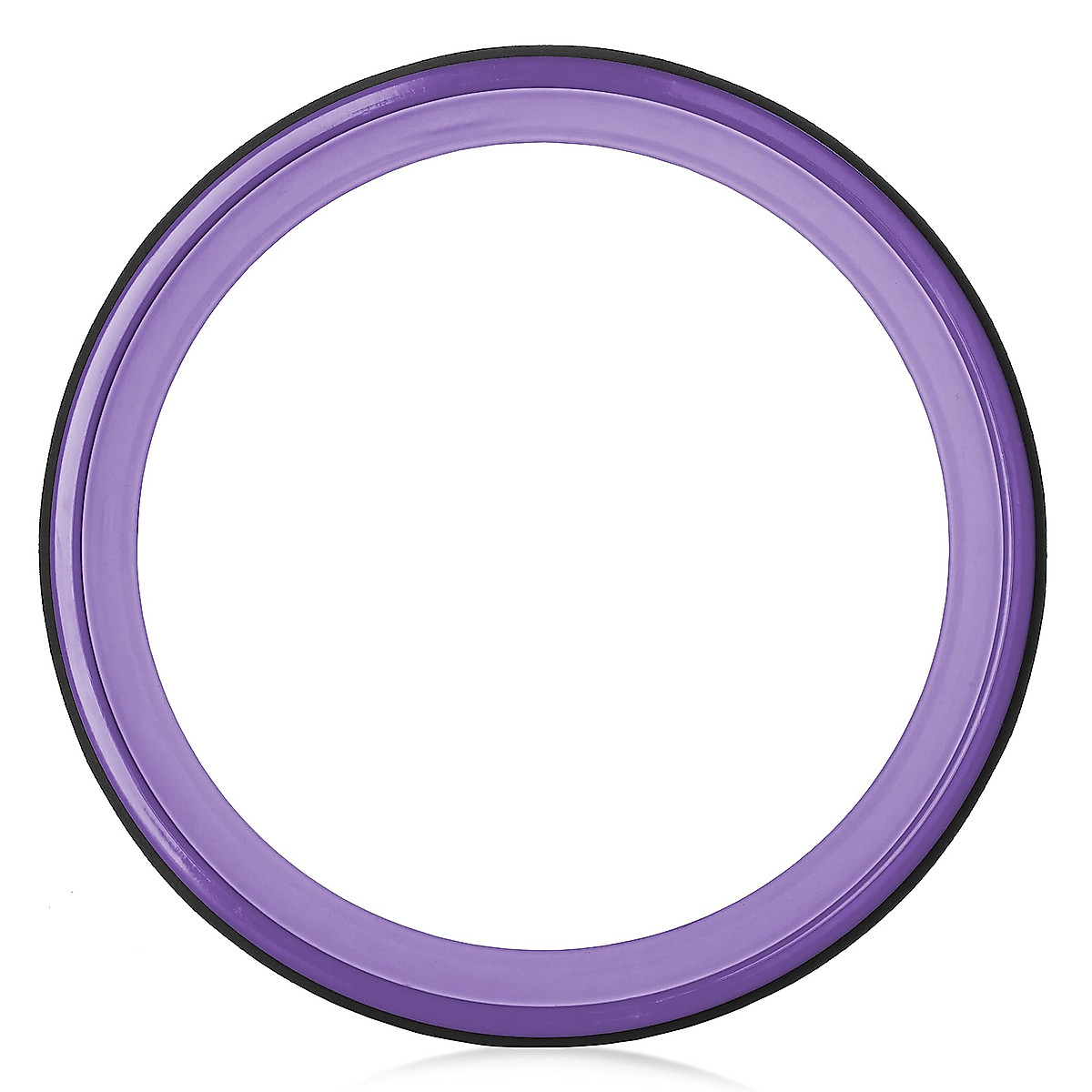 Philosophy Gym 13-inch Professional Yoga Wheel Roller - Purple/Black