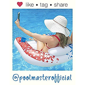 Poolmaster 85593 American Stars Paradise Water Chair Swimming Pool Float