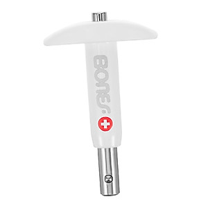 TIDTALEO Skateboard Remover Metal Bearing Pullers Hub Puller Skateboard Bearings Remover Tool Roller Skate Bearing Tools Roller Skating Accessories Wheel Driver White Stainless Steel