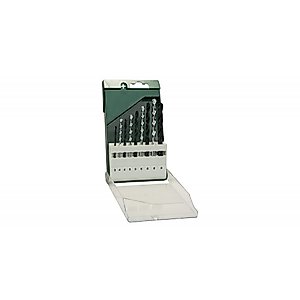 Bosch 2609255482 HSS-R Metal/Stone Drill Bit Set (9 Pieces)