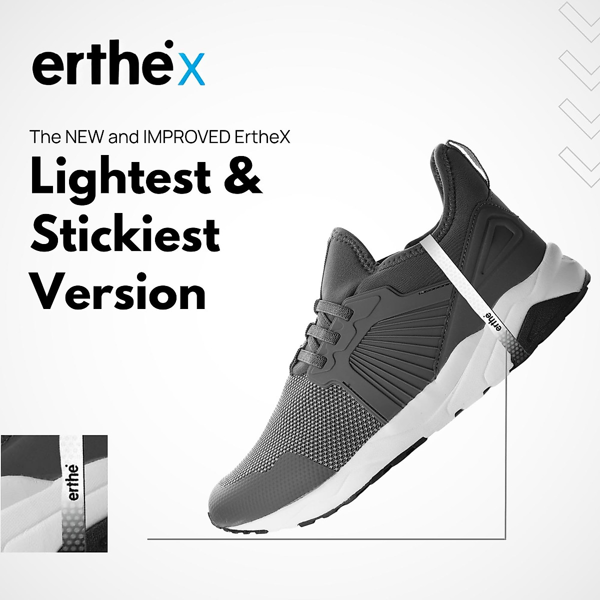 Earthling 3.0 - Erthe Grounding Shoes Strap for Earthing - Earthing Products for Shoes -Transform Your Favorite Footwear to Earthing & Grounding Shoes- Fits All Shoe Size - 2 Pack