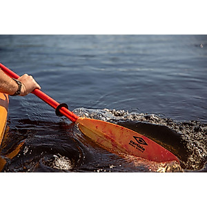 Carlisle Magic Mystic Kayak Paddle with Polypropylene Blades and Aluminum Shaft, 220cm - Ahi