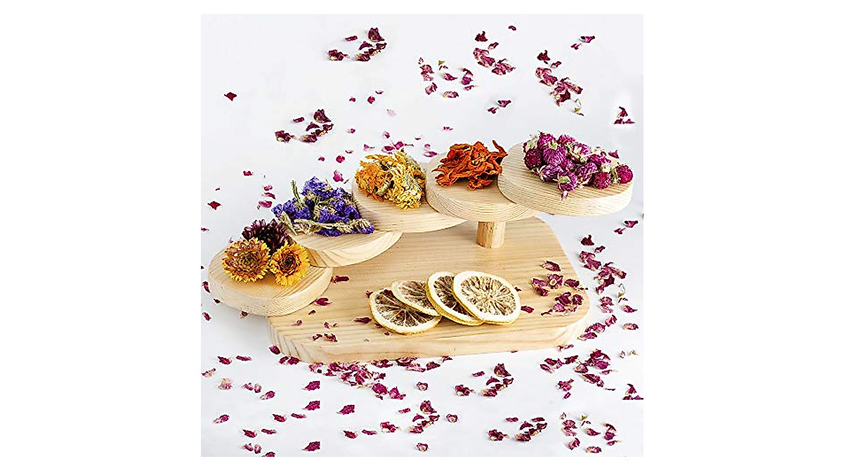 Natural Dried Flower Kit for Crafting - 18 Varieties