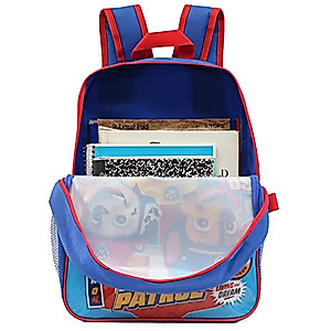 Nickelodeon Boys' Paw Patrol Backpack with Lunch (Chase Marshall Rubble)