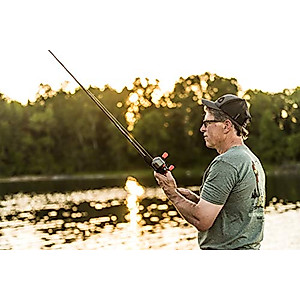 Ugly Stik Ugly Tuff Spincast Spincast Reel, Size 20, 3 Stainless Steel Ball Bearing System, Teflon Twin Cam Drag, Max of 14lb | 6.4kg, Black