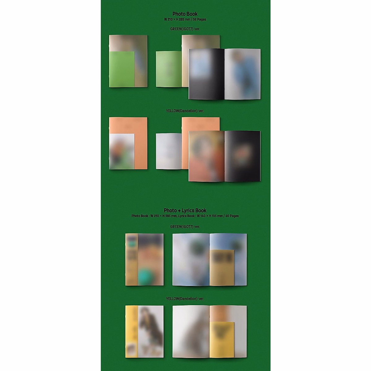 Dreamus YUGYEOM GOT7 - TRUST ME (Vol.1) Album (2 ver. SET), CMDC12004