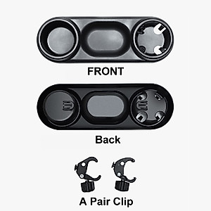 Stroller Snack Tray | Stroller Cup Holder with Snack Tray Compatible for Uppababy | Stroller Organizer for 3 in 1 Tray | Stroller Tray Attachment for Baby | Stroller Caddy Accessories