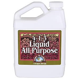 Down To Earth All Natural Fertilizers Multi Purpose (Liquid) 4-1-3, 1 Quart