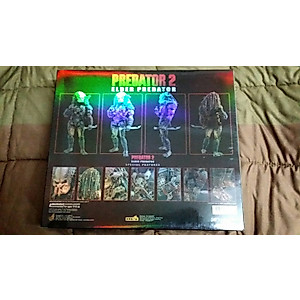 Sideshow Collectibles Hot Toys Predator 2 Deluxe 14 Inch Model Figure Elder P...