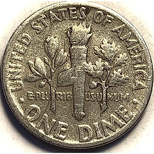 1953 P Roosevelt Silver Dime Seller Very Fine