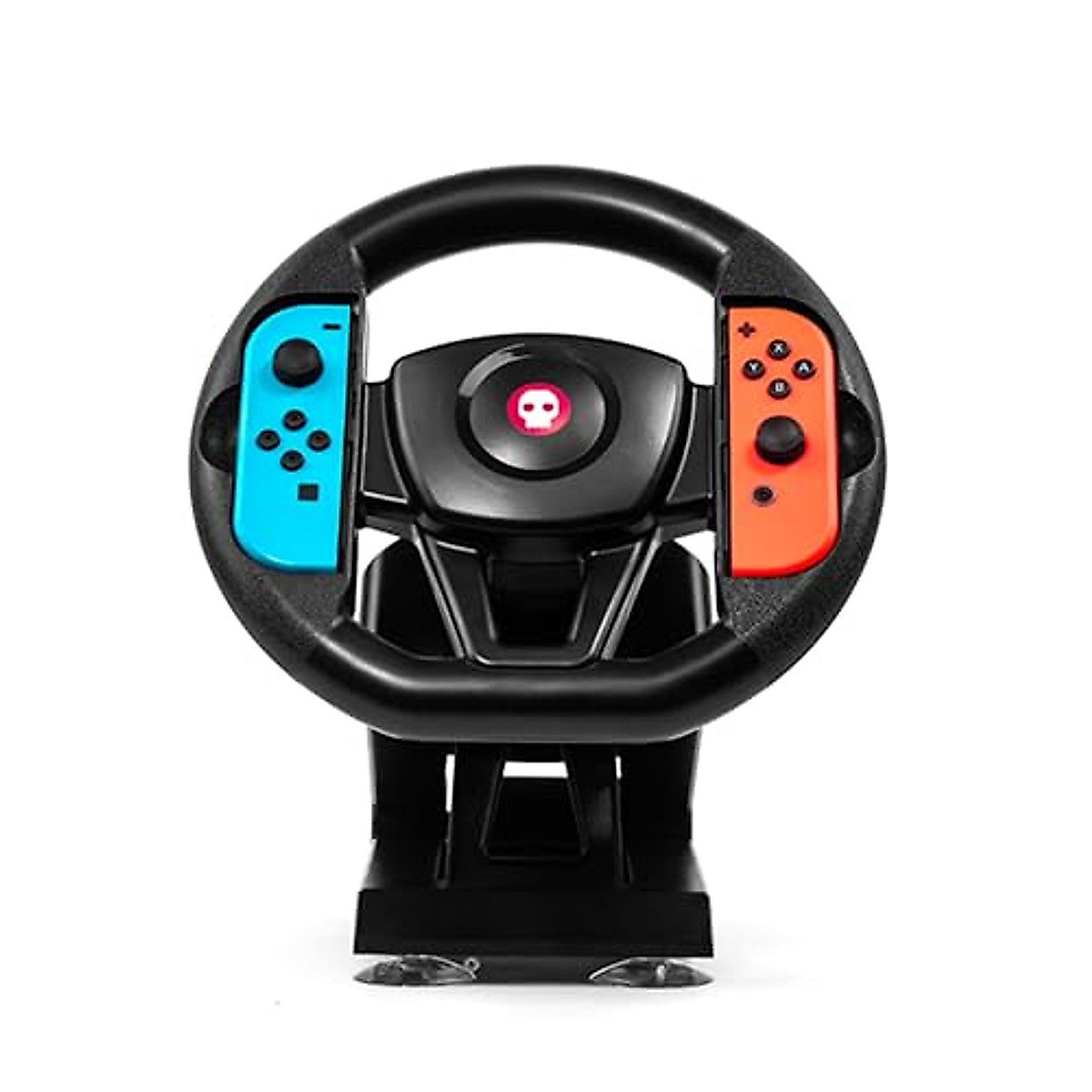 Numskull Switch Joy-Con Steering Wheel Table Attachment, Compatible with Nintendo Switch Racing Wheel Accessory,Black