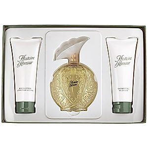 Aubusson Histoire D'amour 3 Piece Set (3.4 Ounce Eau de Toilette Spray Plus Body Lotion Plus Shower Gel)
