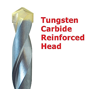 IVY Classic 10340 5/8 x 12-Inch Premium Carbide Masonry Drill Bit, 3/8-Inch Reduced Shank, 1/Card