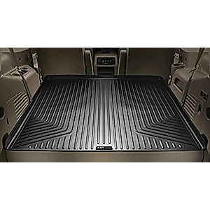 Husky Liners Weatherbeater Cargo Liner | Fits 2021-2024 Ford Bronco 4-Door | Cargo, 1-pc Black - 23321