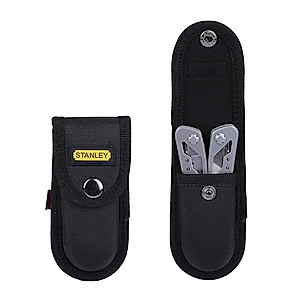 STANLEY Multitool, 12-in-1, Stainless Steel, Black Pouch (84-519K)