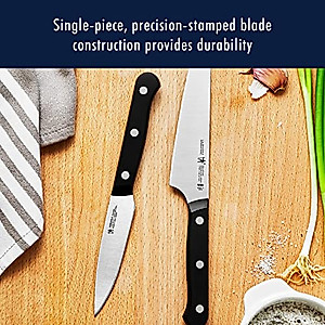 HENCKELS Solution Razor-Sharp 12-pc Knife Set, Chef Knife, Bread Knife, Steak Knife, German Engineered Informed by 100+ Years of Mastery