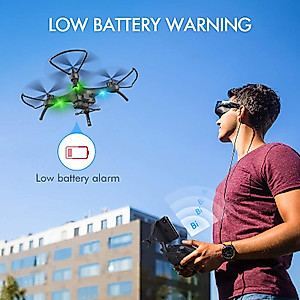 ATTOP Drone with Camera for Adults/Kids/Beginners, 3 Batteries 30 Mins Flight time FPV Drones, 120°FOV 1080P HD, Easy Control with Remote/App/Voice/Gesture/Gravity, 1 Key Operation, Boys & Girls Toy Drone