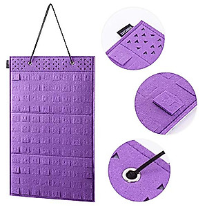 KGMcare Wall Hanging Pin Display Organizer Brooch Pin Collection Storage Holder for Home Decoration, Holds up to 96 Pins